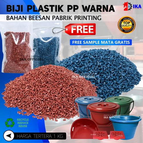 Jual Biji Plastik PP Warna per kg PE Selopan murni Polypropylene Propan ...