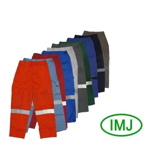 Jual Celana Safety Kerja Coverall WEARPACK IMJ Safety K3 - Hitam ...