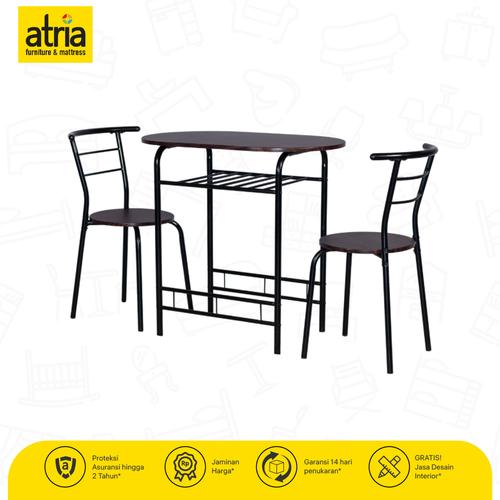 Promo Meja 1 Kursi 2 Atria Octan Dining Set Cicil 0% 3x - Kota ...