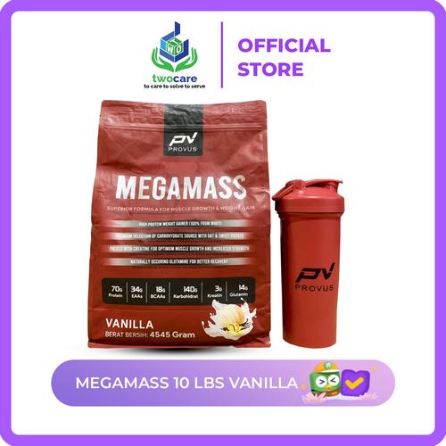 Promo Provus Megamass Mega Mass Gainer 10 lbs Susu Weight Gain 10lb ...