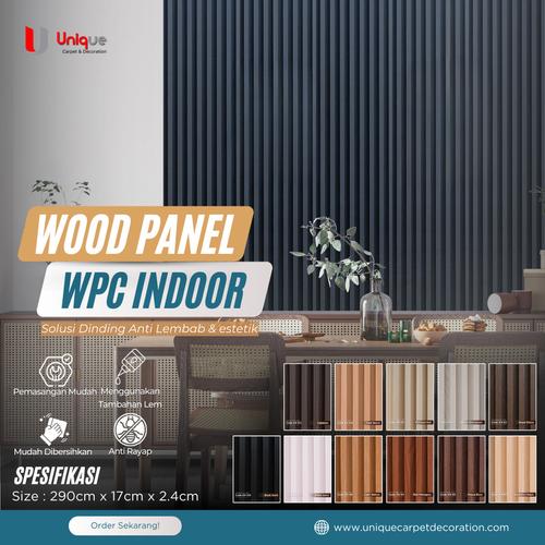 Jual Wallpanel PVC Motif Kayu Salur/ Wood Panel XH Hiasan Dinding ...