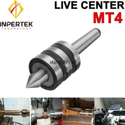 Jual Live Center MT4 Centering JIG Morse Taper MT 4 Mesin Bubut Putar ...