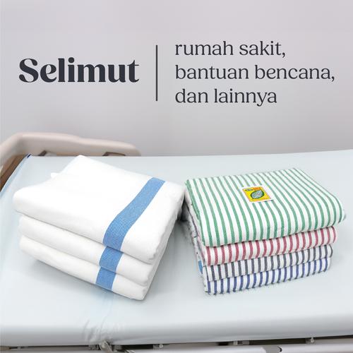 Jual selimut bantuan / selimut rumah sakit / selimut lurik - Cap Daun ...