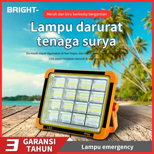 Promo Lampu Led Emergency Darurat Rechargeable / Lampu surya / Lampu ...