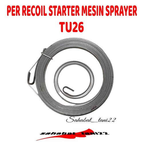 Jual Per recoil starter mesin sprayer TU26 engkol statar mesin semprot ...