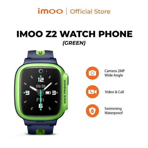 Jual JAM TANGAN IMO Z2 GREEN WATCH PHONE KIDS ORIGINAL HD VIDEO CALL ...