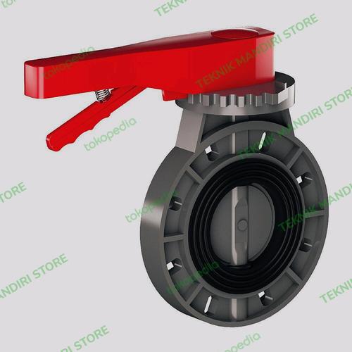 Jual Butterfly Valve 4" PVC JIS10K - Jakarta Barat - TEKNIK MANDIRI ...
