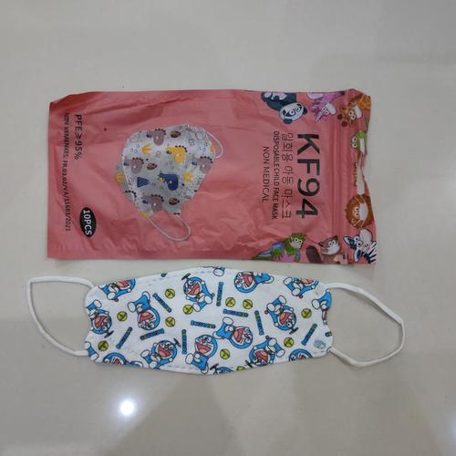Jual Masker Anak KF94 Doraemon Isi 10 pcs/ pack - Kota Surabaya - Aneka ...