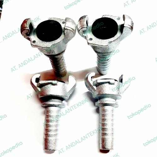 Jual Coupling Chicago Hose 1/2 in Universal Hose 3/4 in / Chicago Hose ...