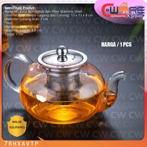 Jual Gelas Pembuat Teh Teko Pitcher Teh Chinese Teapot Maker 600ml - TP-759 - 600ML+BUBBLE ...