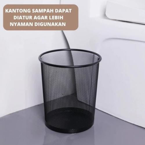Jual Keranjang Sampah Jaring Size L (33x29cm)/ Trash Bin Kantor Rumah ...