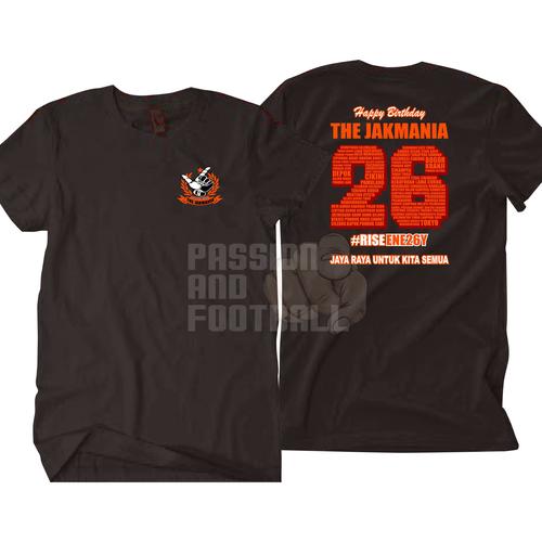 Jual T-SHIRT KAOS HAPPY BIRTHDAY THE JAK MANIA 26 TAHUN - Hitam, S ...