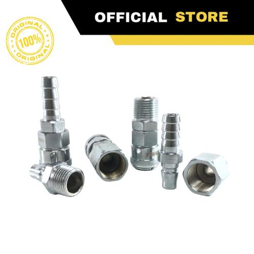 Jual Quick Coupler ONE TOUCH Coupling Angin 1/4" 3/8" 1/2" LIONHILL ...
