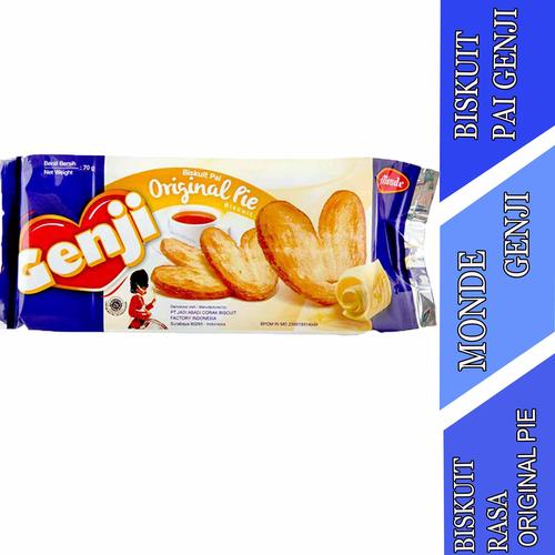 Promo Biskuit Rasa Original - Monde Genji - Biskuit Pie Genji - 70gr ...