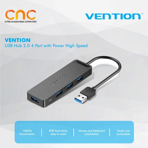 Jual Vention USB Hub 3.0 with Power Super Speed for Windows Mac Linux ...