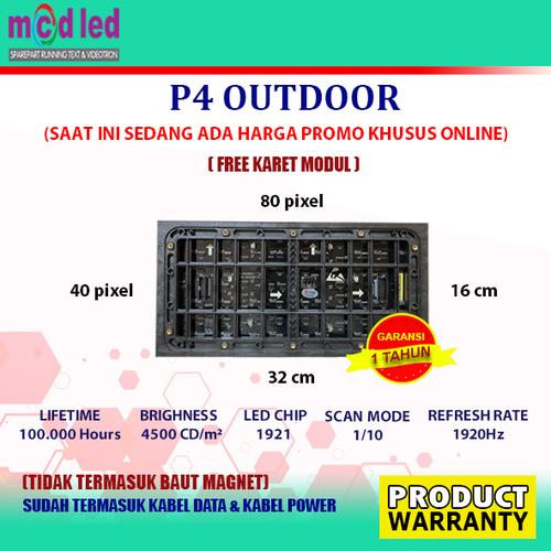 Jual MODUL PANEL MODULE P4 P5 P8 RGB FULL COLOR OUTDOOR - Jakarta Timur ...