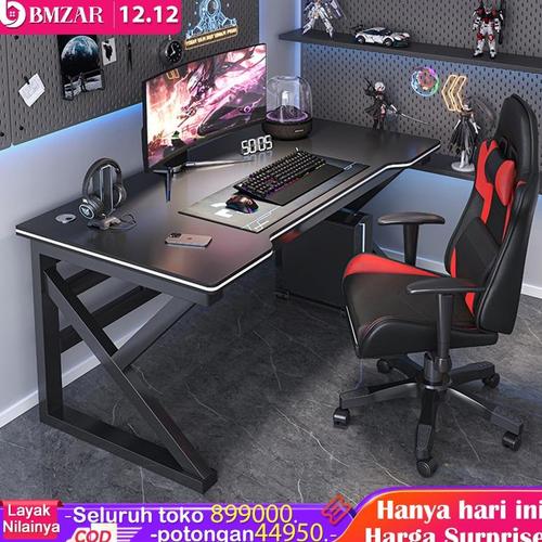 Jual Meja Gaming Meja Komputer 140cm Meja Kerja meja PC Meja Belajar ...