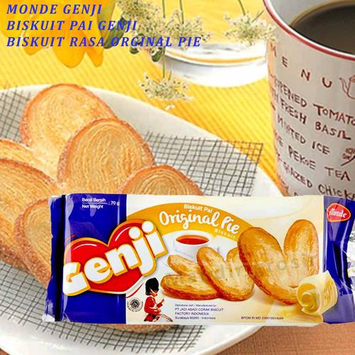 Promo Biskuit Pie Genji * Monde Genji * Biskuit Rasa Original * 70gr ...