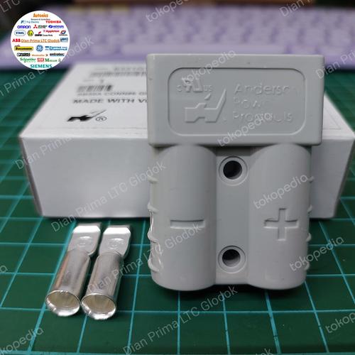 Jual Anderson Socket Battery Connector SB50A 600V Gray 6331G1 50A ...