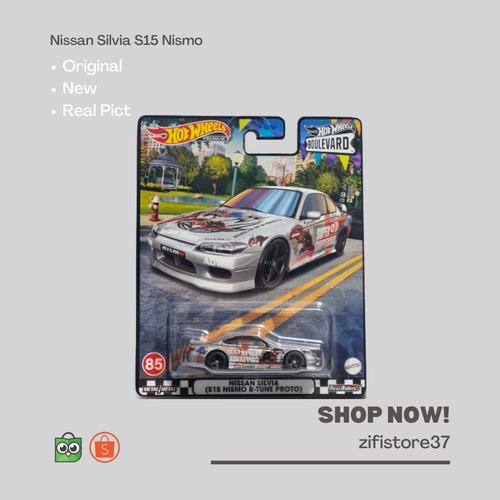 Promo Hot Wheels Premium Nissan Silvia S15 Nismo Free Protector - Kab ...