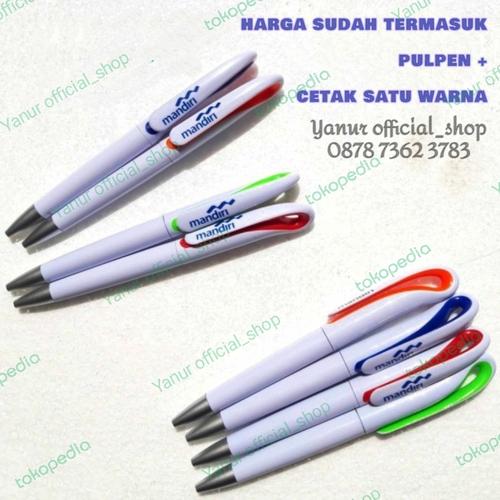 Jual pulpen custom logo/pulpen promosi/bolpoin/ballpoint/pulpen seminar ...