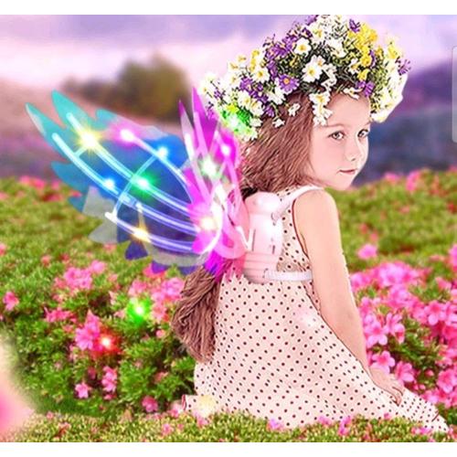 Jual Sayap Peri Mainan Anak Perempuan Fairy Wings Sayap Kupu Kupu Anak ...
