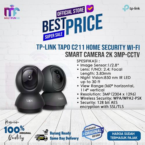 Jual TP-LINK Tapo C211 Home Security Wi-Fi Smart Camera 2K 3MP-CCTV - Jakarta Pusat ...