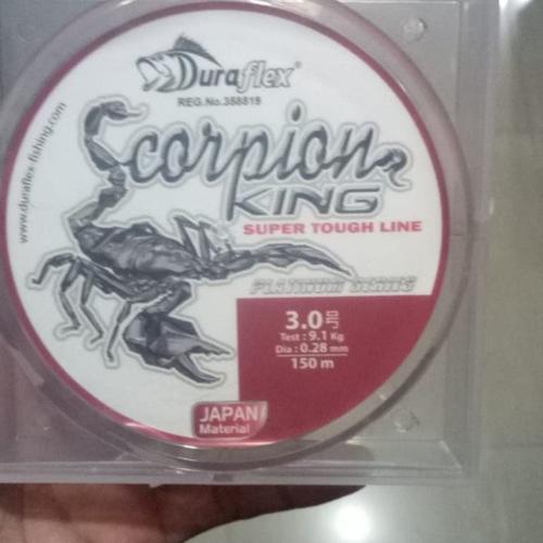 Jual senar duraflex scorpion 150 meter by duraking pink - pink, 050 ...
