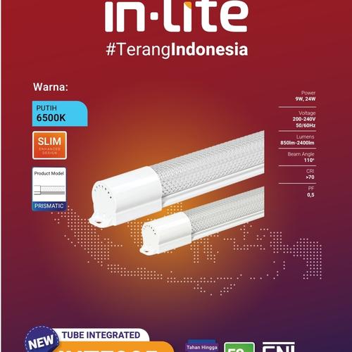 Jual Lampu TL Led Inlite 24 Watt In-Lite 24Watt Integrared Prismatic ...