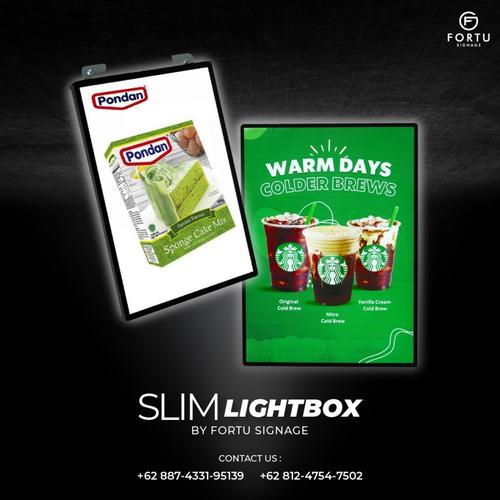 Jual Slim Light Box / Board Menu Frame Led Light / Poster A3 - A3 ...