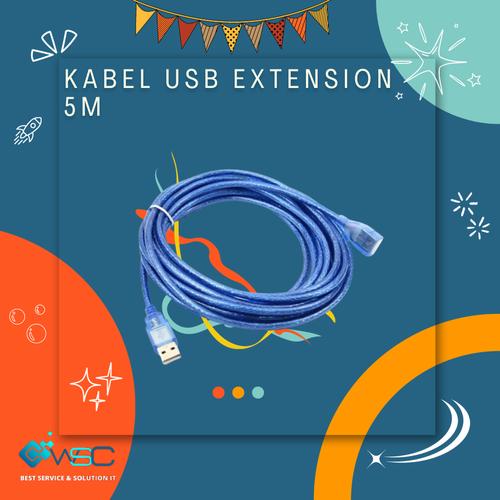 Jual Kabel USB Extension 5m Male to Female - Kab. Sidoarjo ...