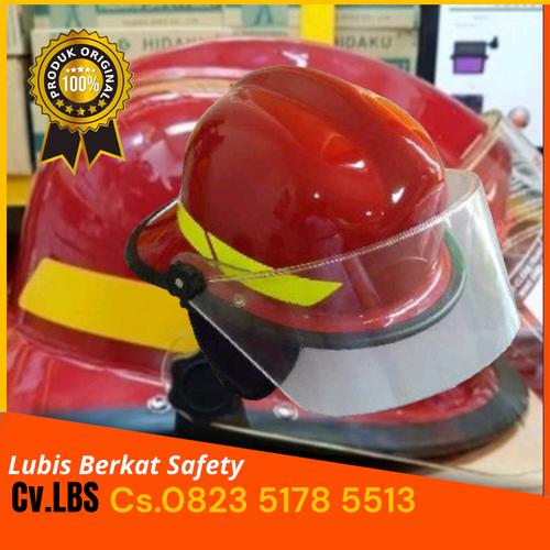 Jual HELMET ASGARD HELM PEMADAM KEBAKARAN MERAH RED FIRE EXTINGUISHER ...