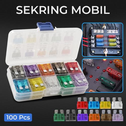Jual Skring Mobil Truk Car Fuse Sekring Tancap 2-35A Sekering Listrik ...
