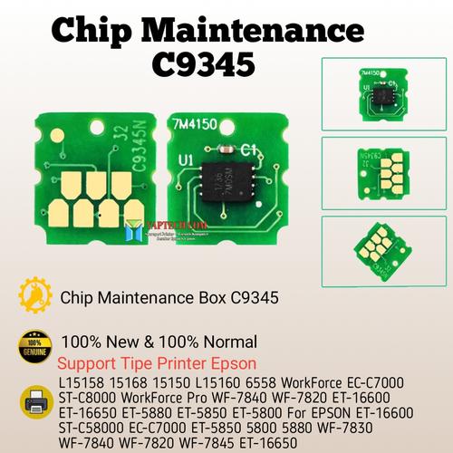 Jual Chip Epson L15150 L15160 L15180 M15140 C9345 PXMB9 Maintenance Box ...