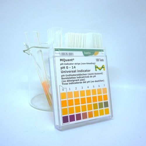 Jual Kertas Lakmus pH 0-14 Merck (Universal Indicator) - pH Strip ...