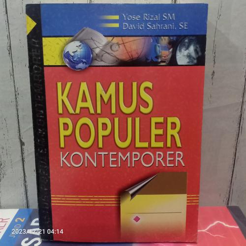 Jual ORIGINAL BUKU KAMUS POPULER KONTEMPORER Dilengkapi Dengan ...