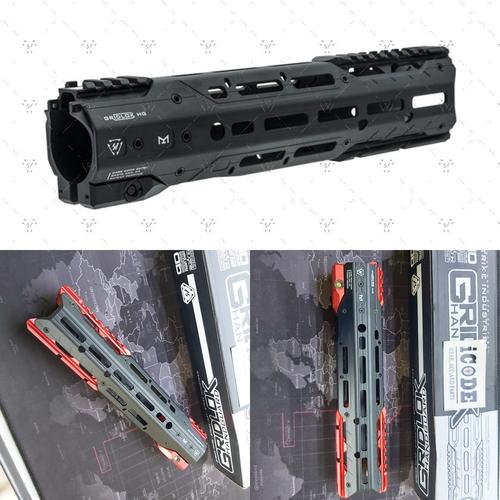 Jual ris mlok SI gridlock 11 inch handguard cnc front sight flip aeg ...