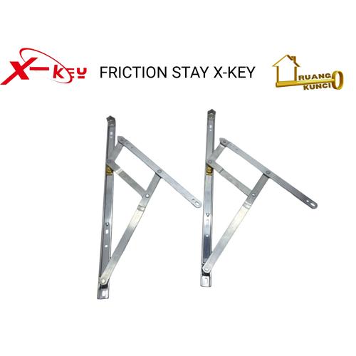 Jual Casement Friction Stay Engsel Jendela X-Key 08" Inch (20 Cm) - 08 ...