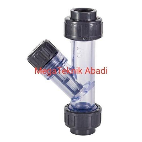 Jual PVC Y STRAINER TRANSPARANT Jis 10K SOCKET 2 inch Jis 60mm ...