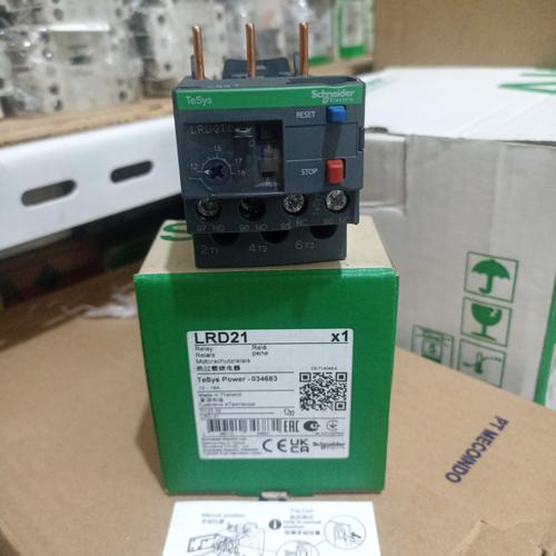 Jual Thermal Overload Relay Schneider LRD21 12-18A Original - Kota ...