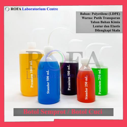 Jual Botol Cuci / Botol Semprot / Wash Bottle 250 mL - Premium 1000 mL ...