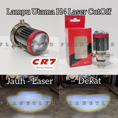 Jual Lampu Utama H4 CR7 Original Lis Merah laser Cut Off D3 Ac&Dc Socket H4 - Jakarta Pusat ...