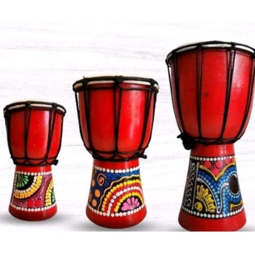 Jual Jimbe Gendang Alat Musik Tradisional Mainan Anak Kendang Ketipung ...