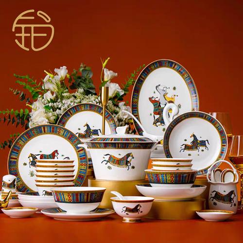 Jual Mangkok Souvenir Kuda Hermes Gift Hampers Imlek Natal Lebaran Box ...