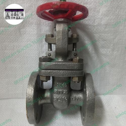 Jual gate valve kitz 1 inch DN25 S13A SS304 stainless JIS 10k flange ...