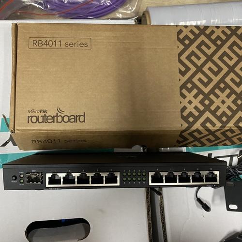Jual Mikrotik Router indoor RB4011iGS+RM / RB4011 / mikrotik rb4011 ...