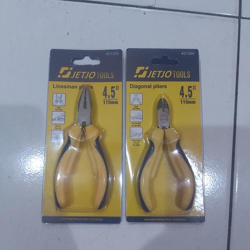 Jual Jetjo Tools Tang Kombinasi 4,5 Inch Tang Potong 4,5 Inch mini ...
