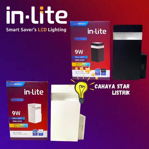 Jual INLITE LAMPU DINDING KOTAK LED / WALL LIGHT KOTAK 9W 9 WATT ...