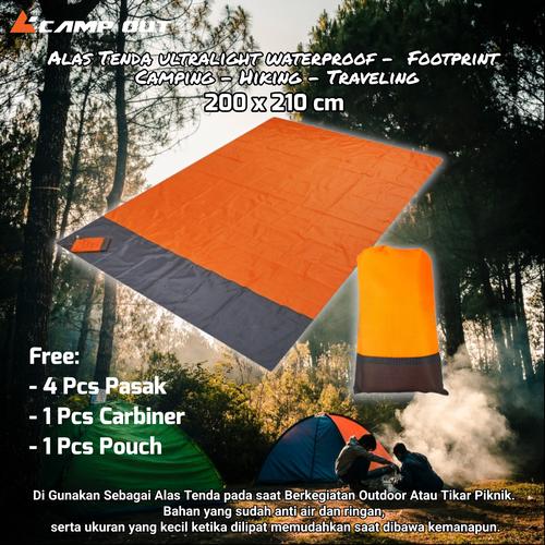 Jual Matras Tikar Lipat Camping - Alas Tenda Outdoor - Foot Print Anti ...