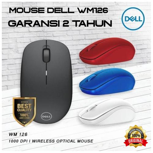 Jual MOUSE WIRELESS DELL WM126 ORIGINAL - Hitam - Jakarta Barat - TOP ...